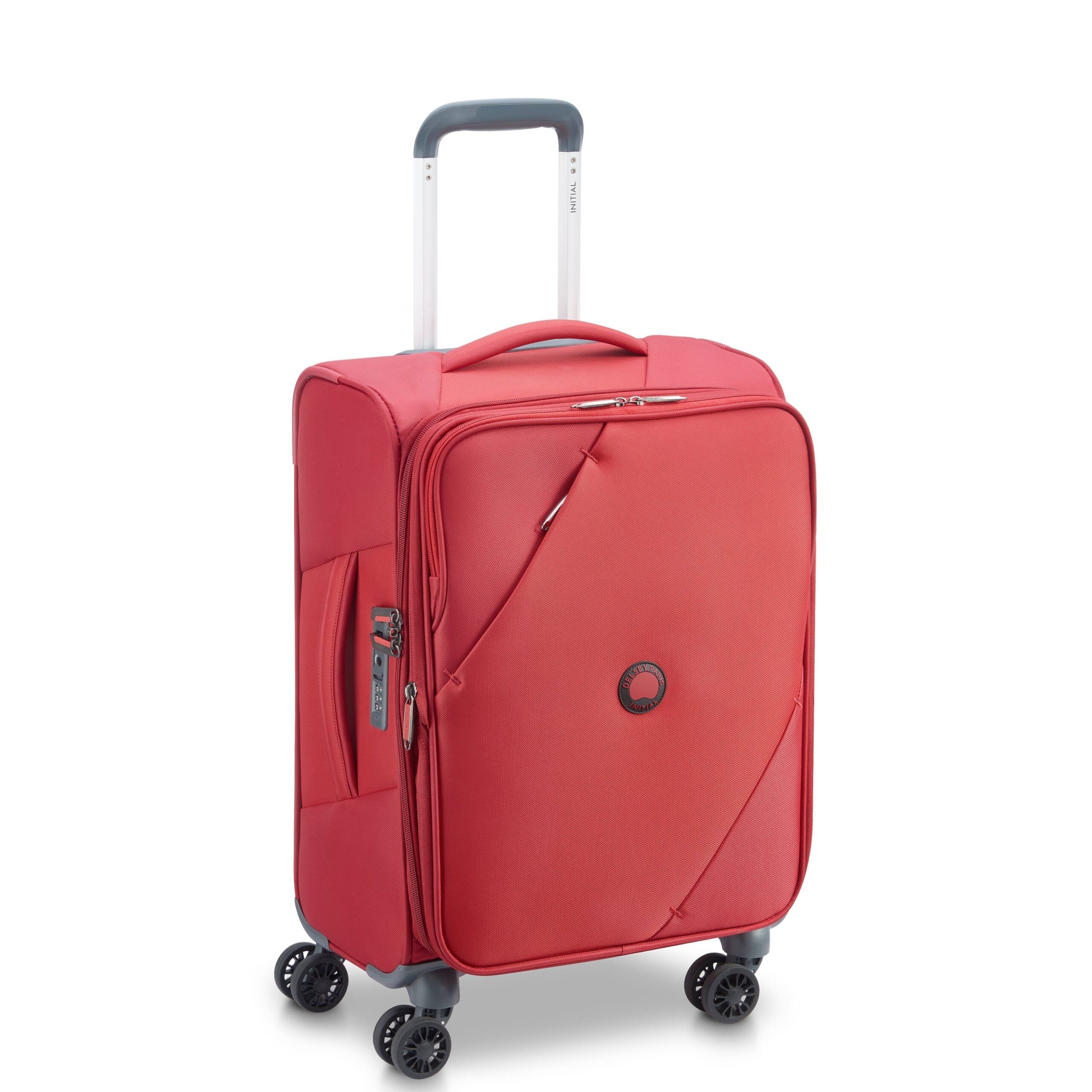Delsey Maringa 55cm Softcase 4 Double Wheel Expandable Cabin Luggage ...