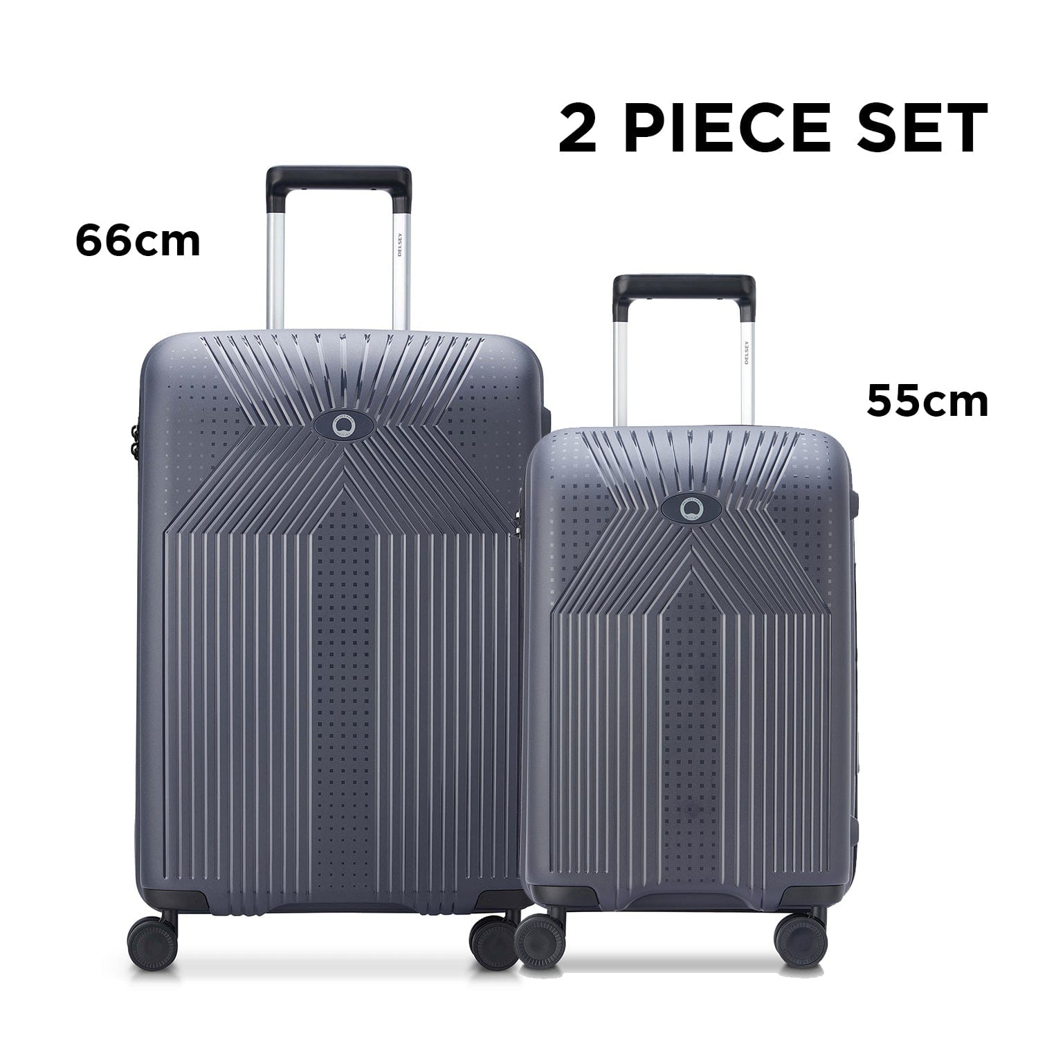 Order Delsey Ordener 2Piece 55+66cm 4 Double Wheel Cabin & Check-In ...