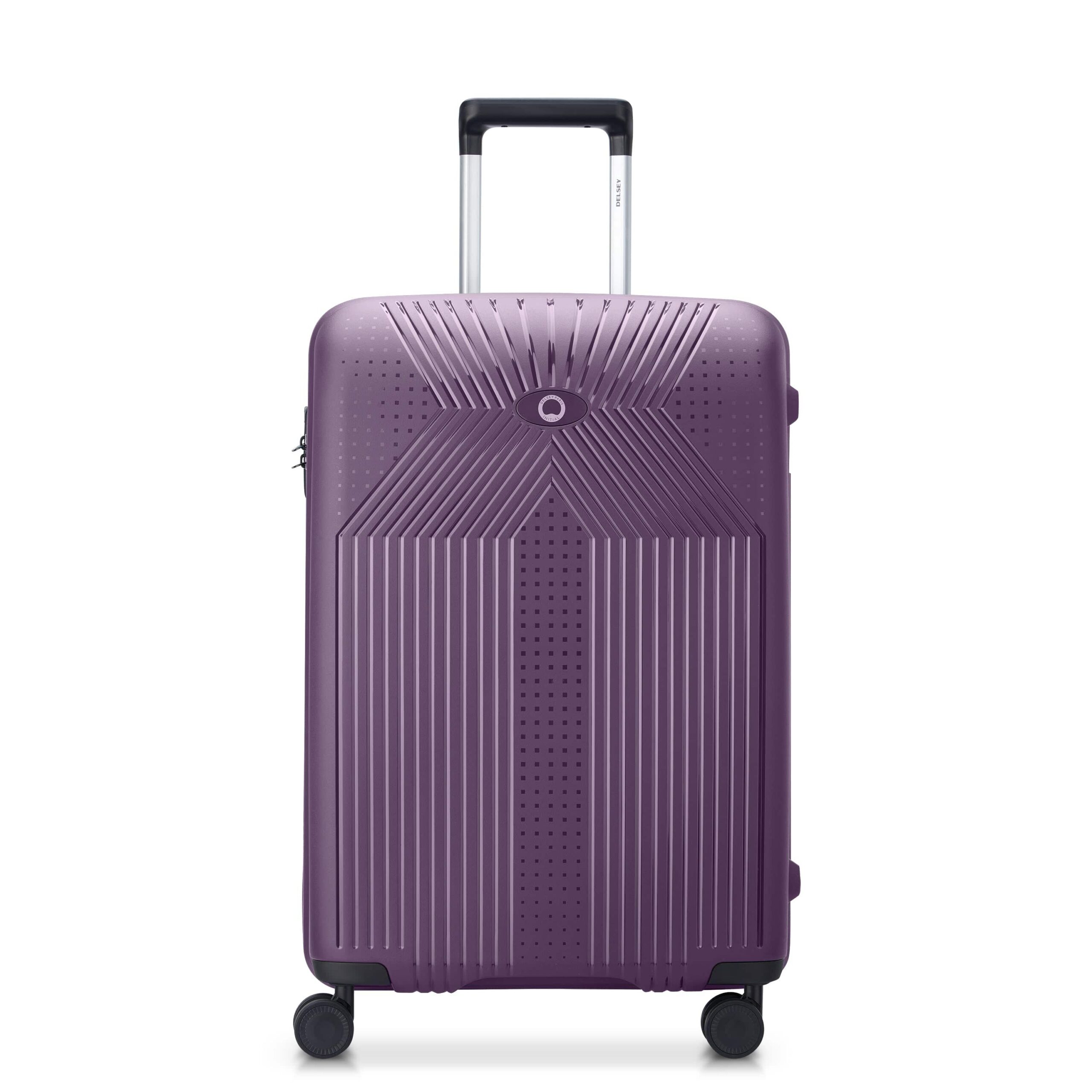Delsey Ordener 66cm Hardcase 4 Double Wheel Check-In Luggage Trolley ...