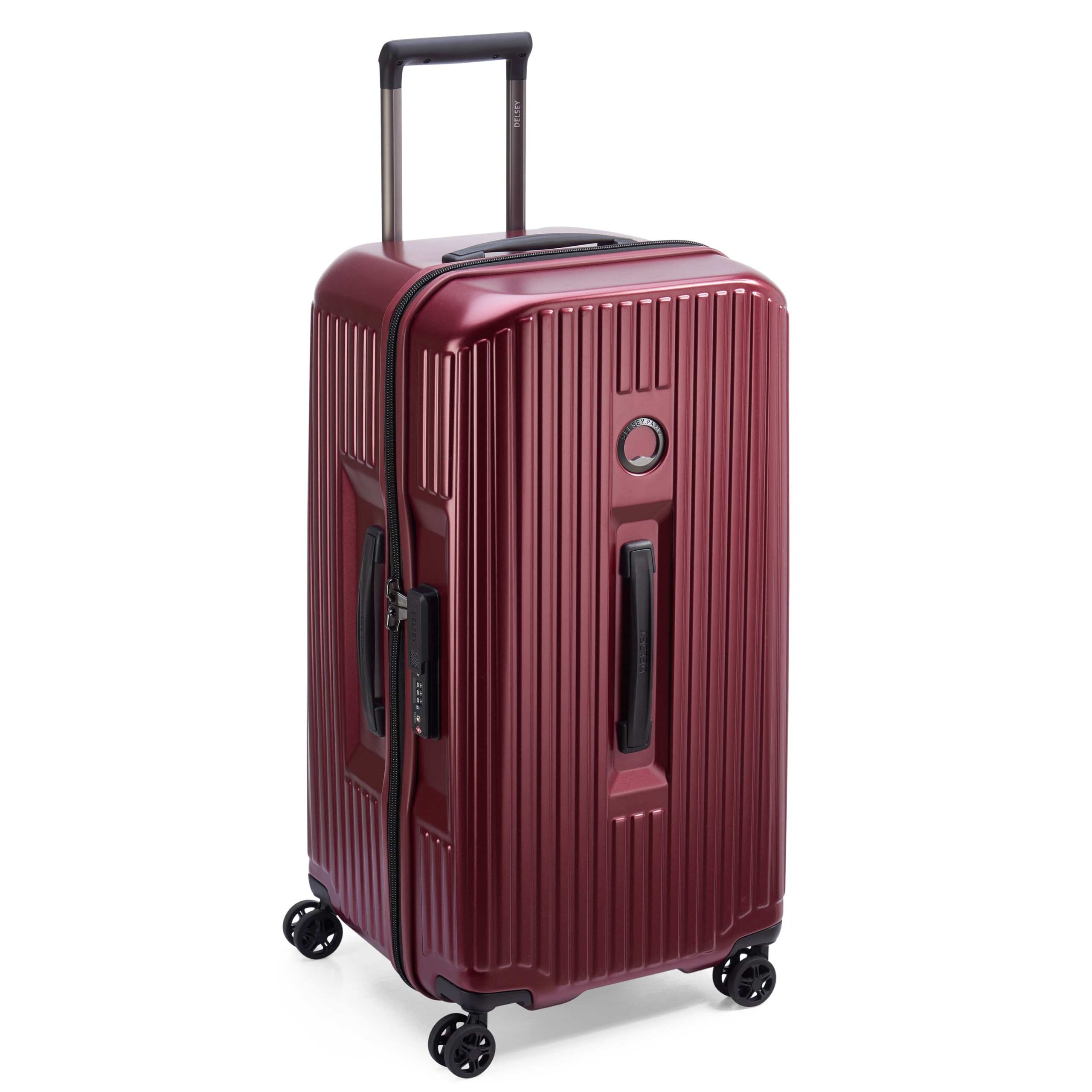 Delsey Securitime Trunk 73cm Hardcase 4 Double Wheel Check-In Luggage ...