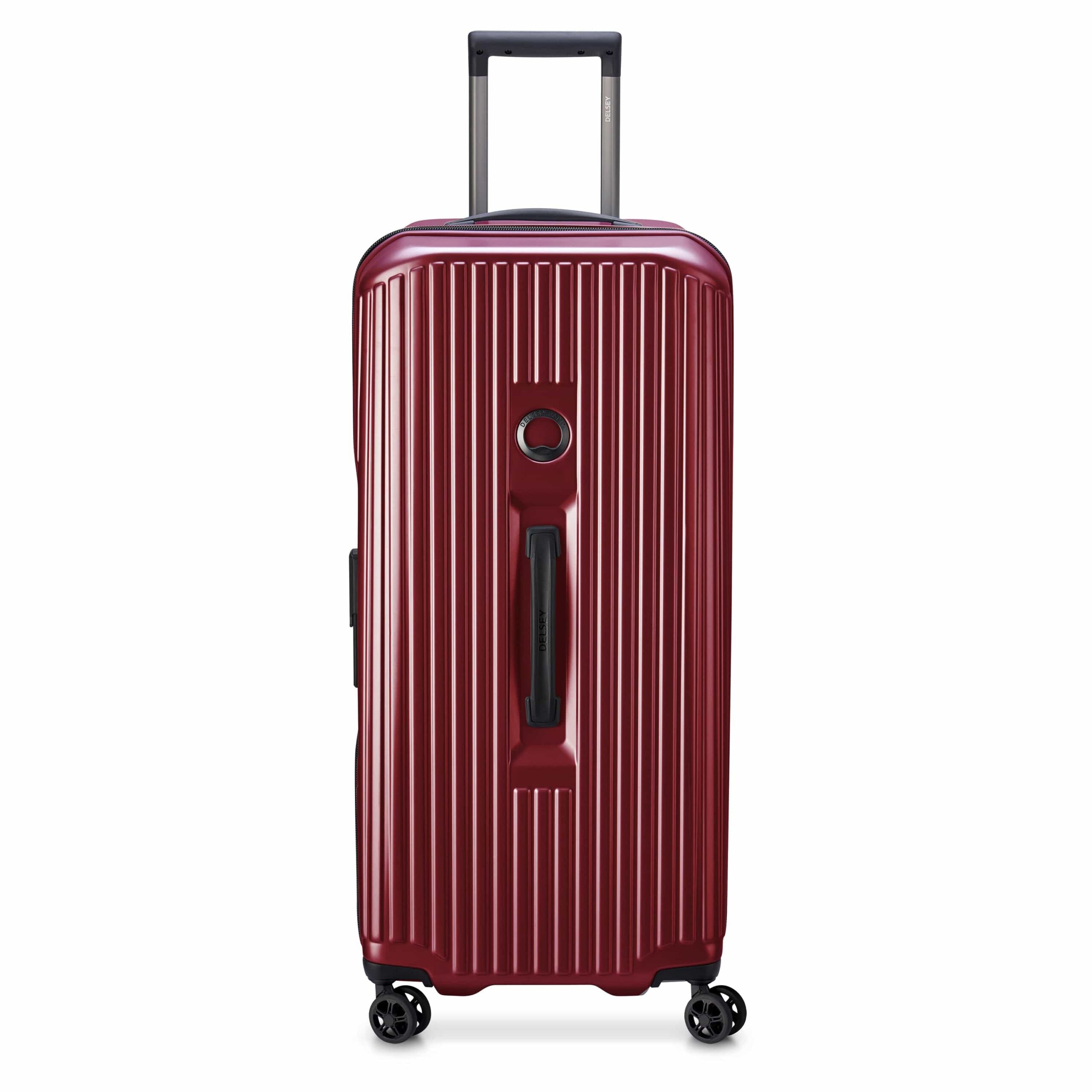Delsey Securitime Trunk 80cm Hardcase 4 Double Wheel Check-In Luggage ...
