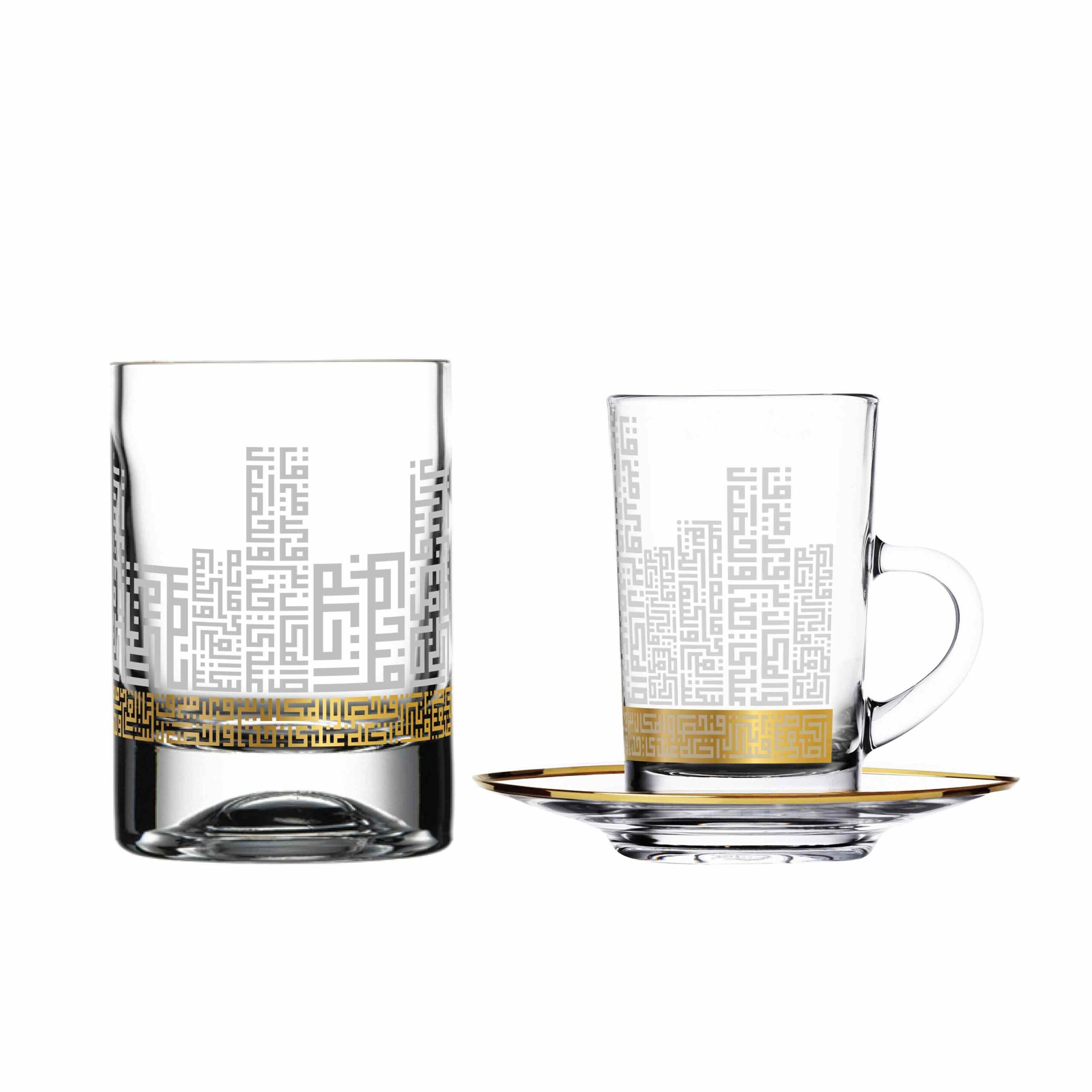 Dimlaj Abraj Set of 18 Pcs Drinkset | Jomla.ae
