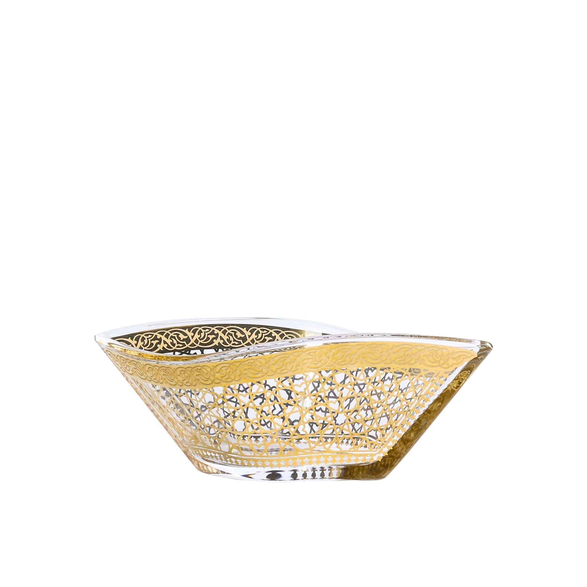 Order Dimlaj Cordoba Set of 2 Pcs Small Serving Bowls (Gold) Now ...