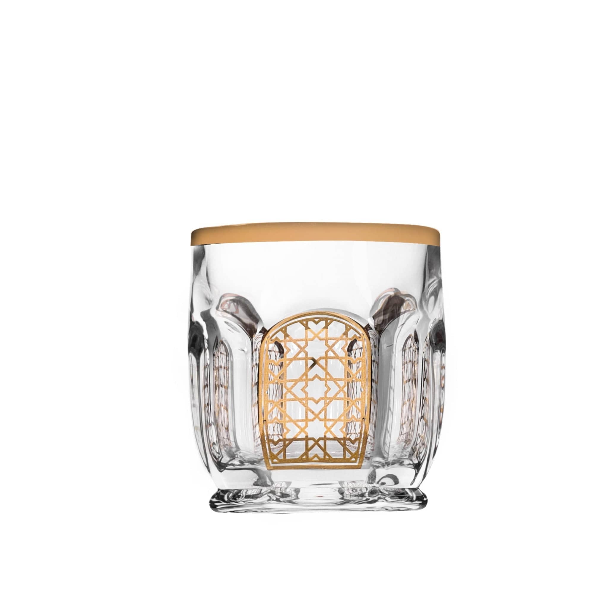 Order (Dimlaj Cordoba Set of 4 Pcs Short Tumblers (Gold Now! | Jomla.ae