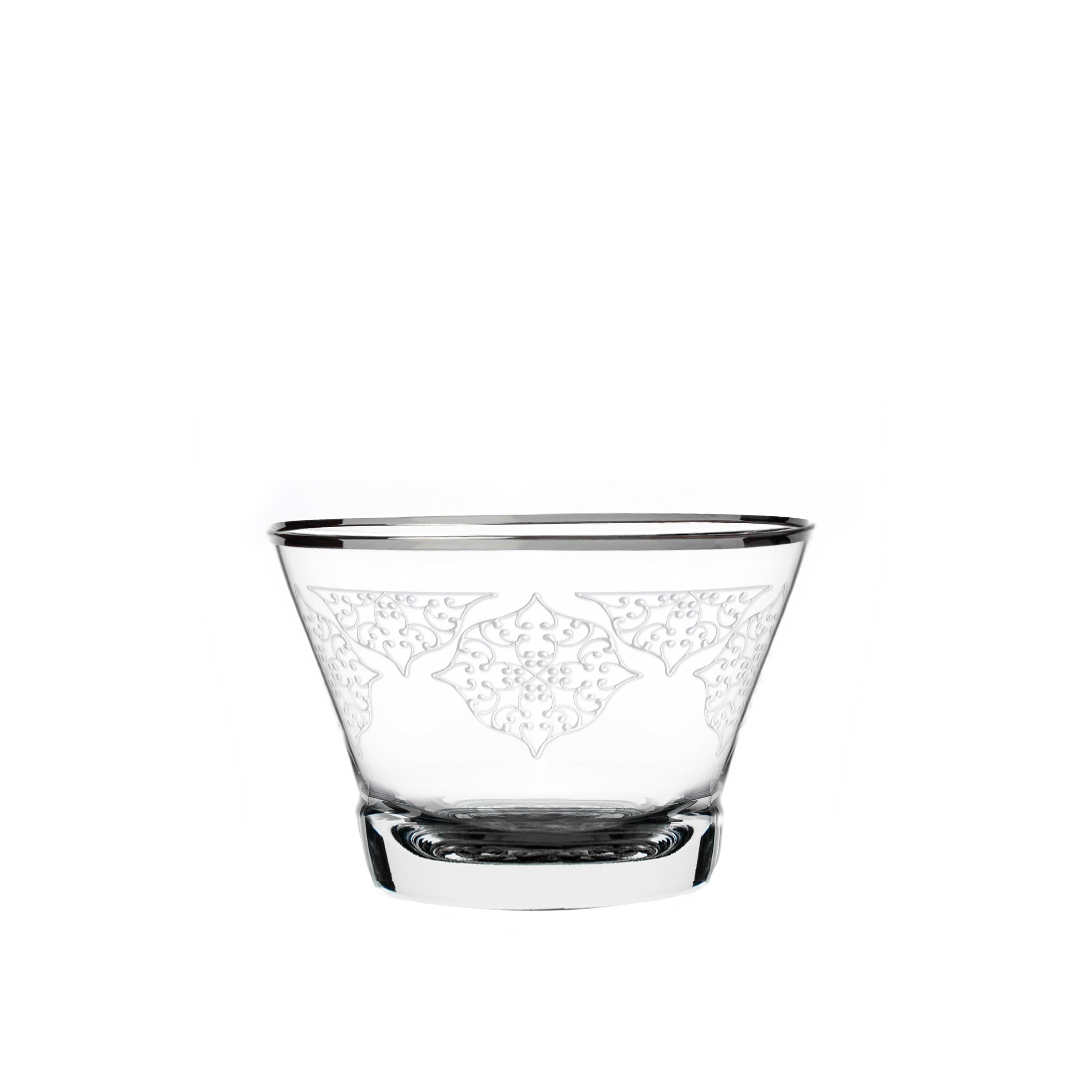 Order Dimlaj Perla Set of 6 Pcs Crystal Cawa Cups (Platinum) Now ...