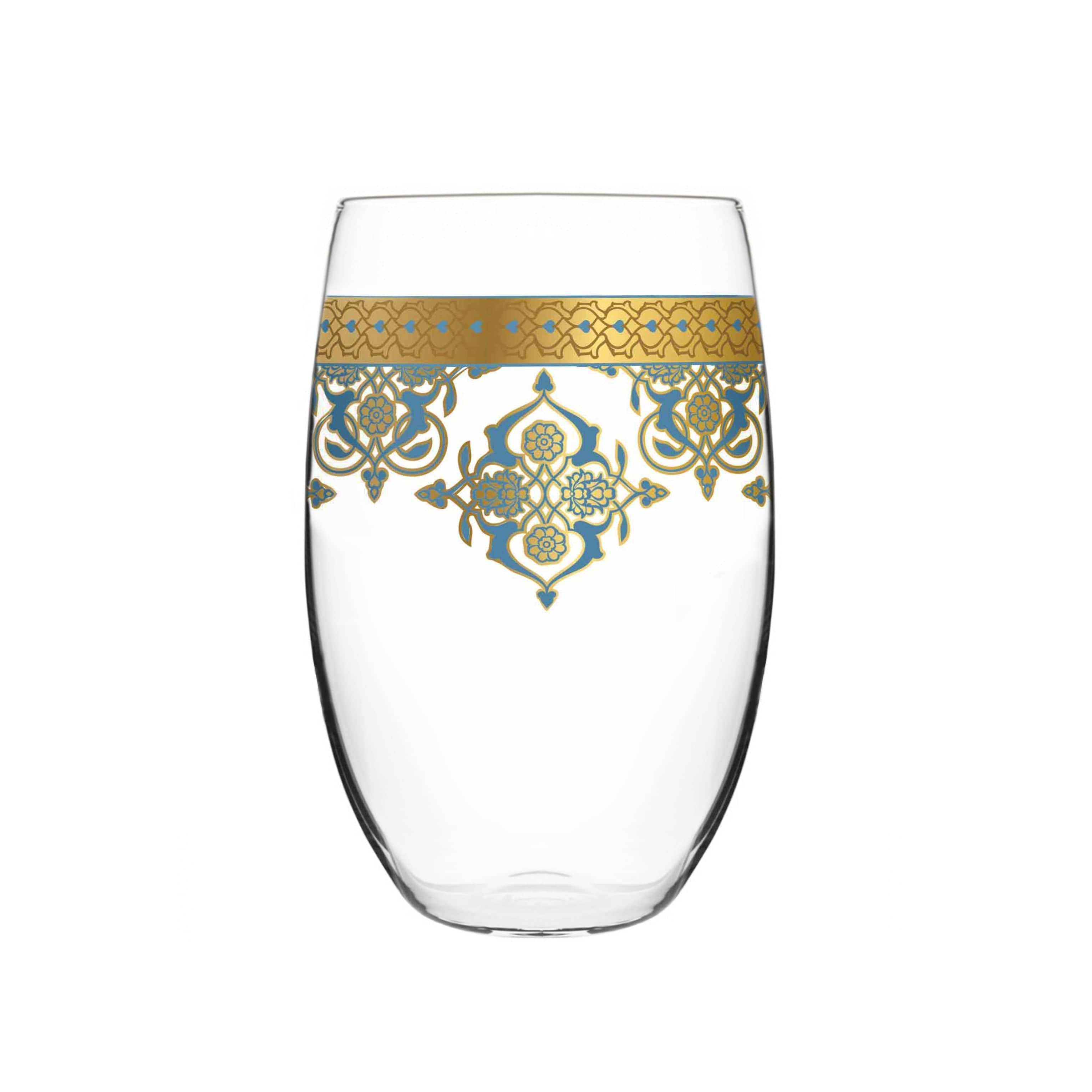 Order Dimlaj Rayhan Set of 6 Pcs Tumblers (Gold) Now! | Jomla.ae