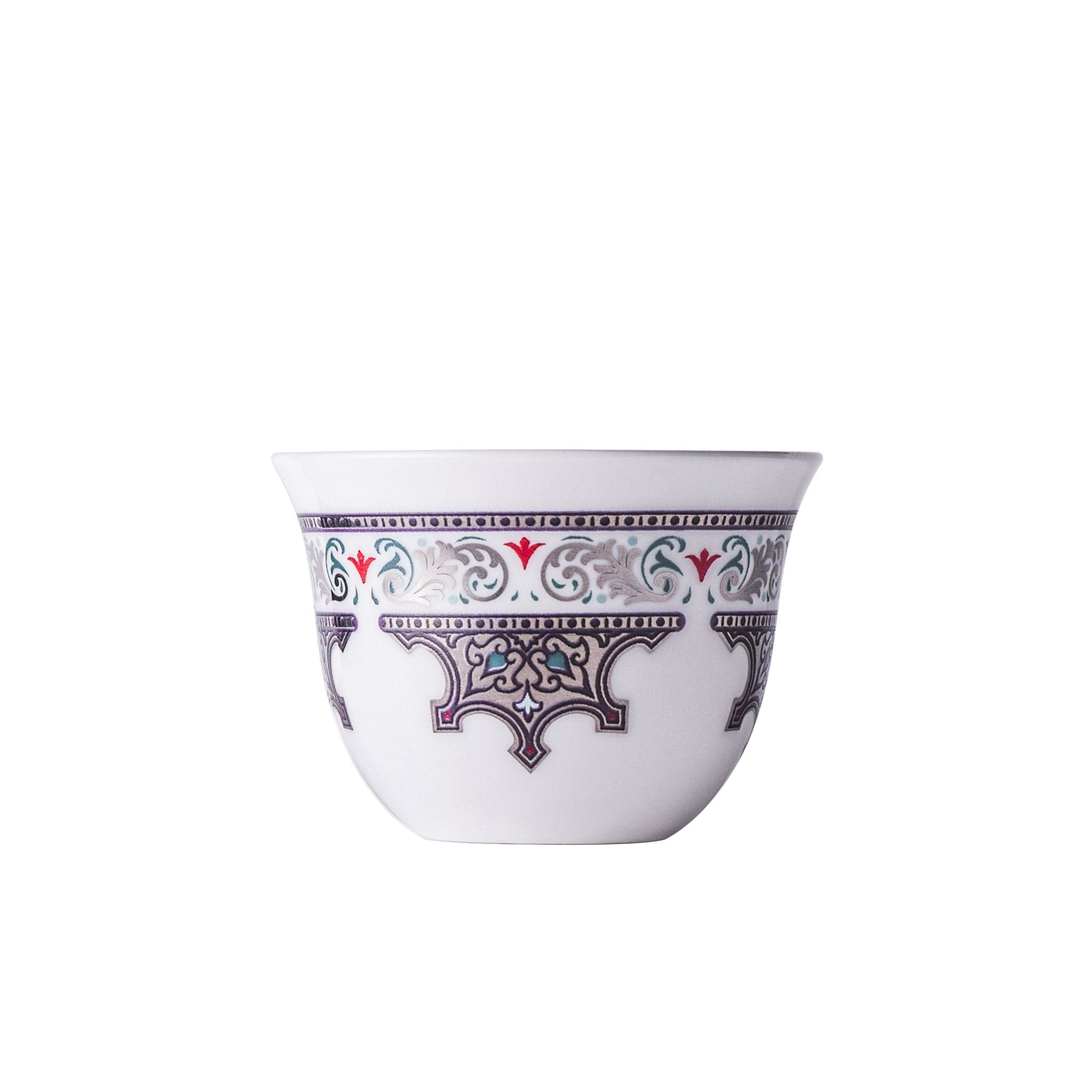 Order Dimlaj Suroor Set of 6 Pcs Cawa Cups (Platinum) Now! | Jomla.ae