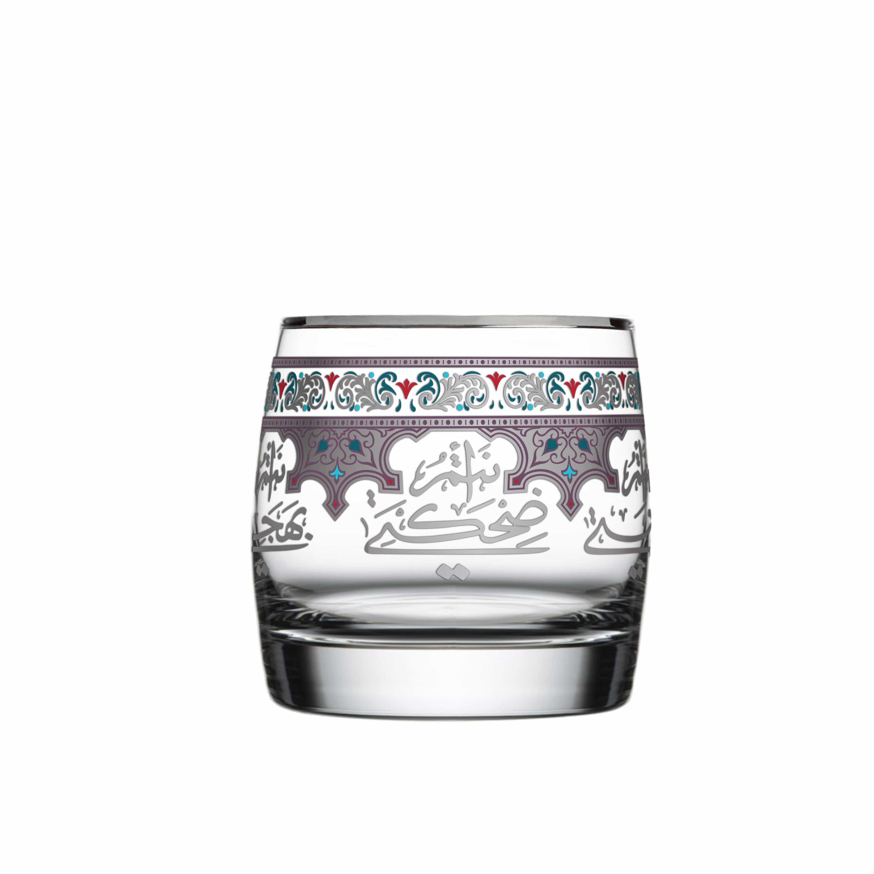 Order Dimlaj Suroor Set of 6 Pcs Short Tumblers (Platinum) Now! | Jomla.ae