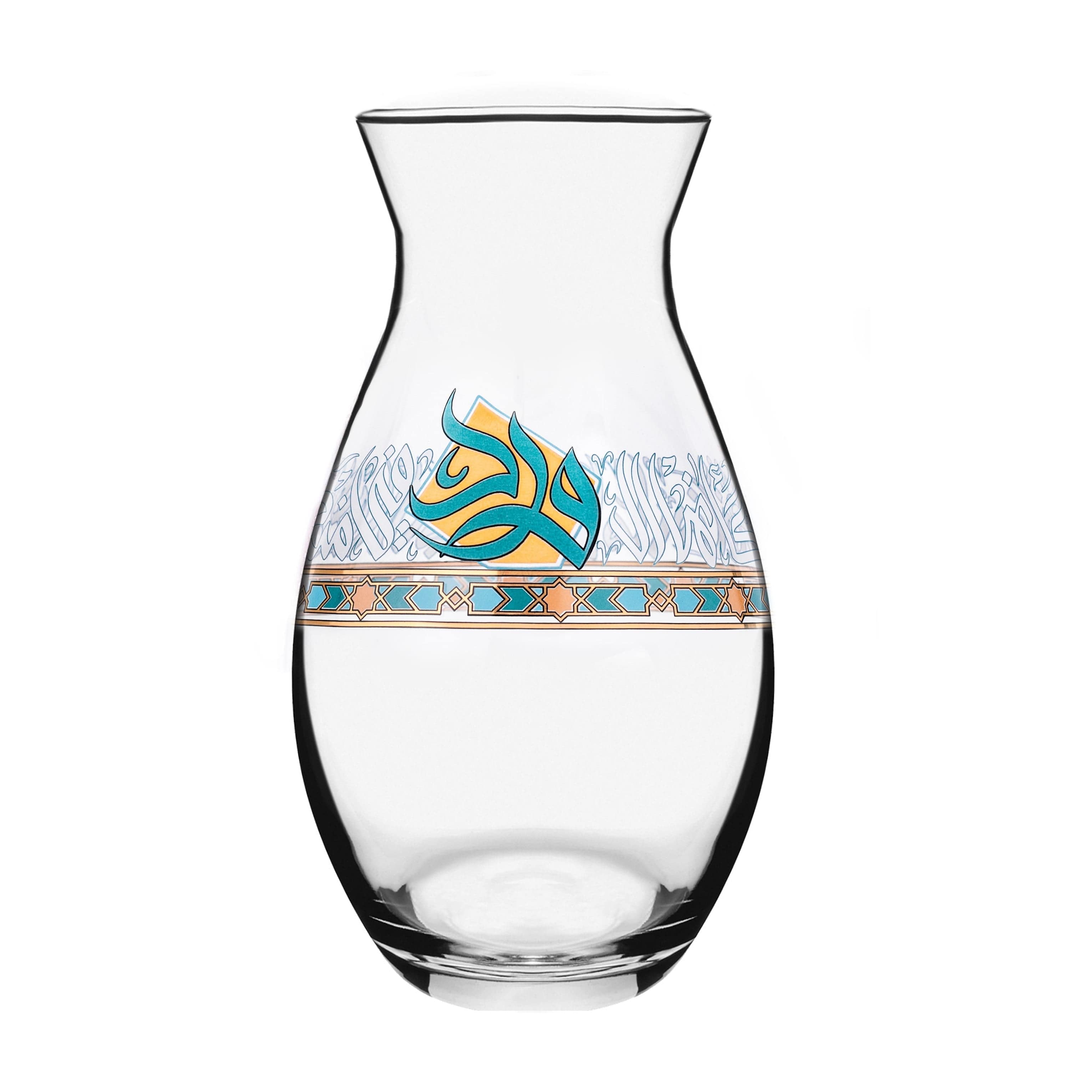 Order Dimlaj Wurood Crystal Vase (Gold & Green) Now! | Jomla.ae