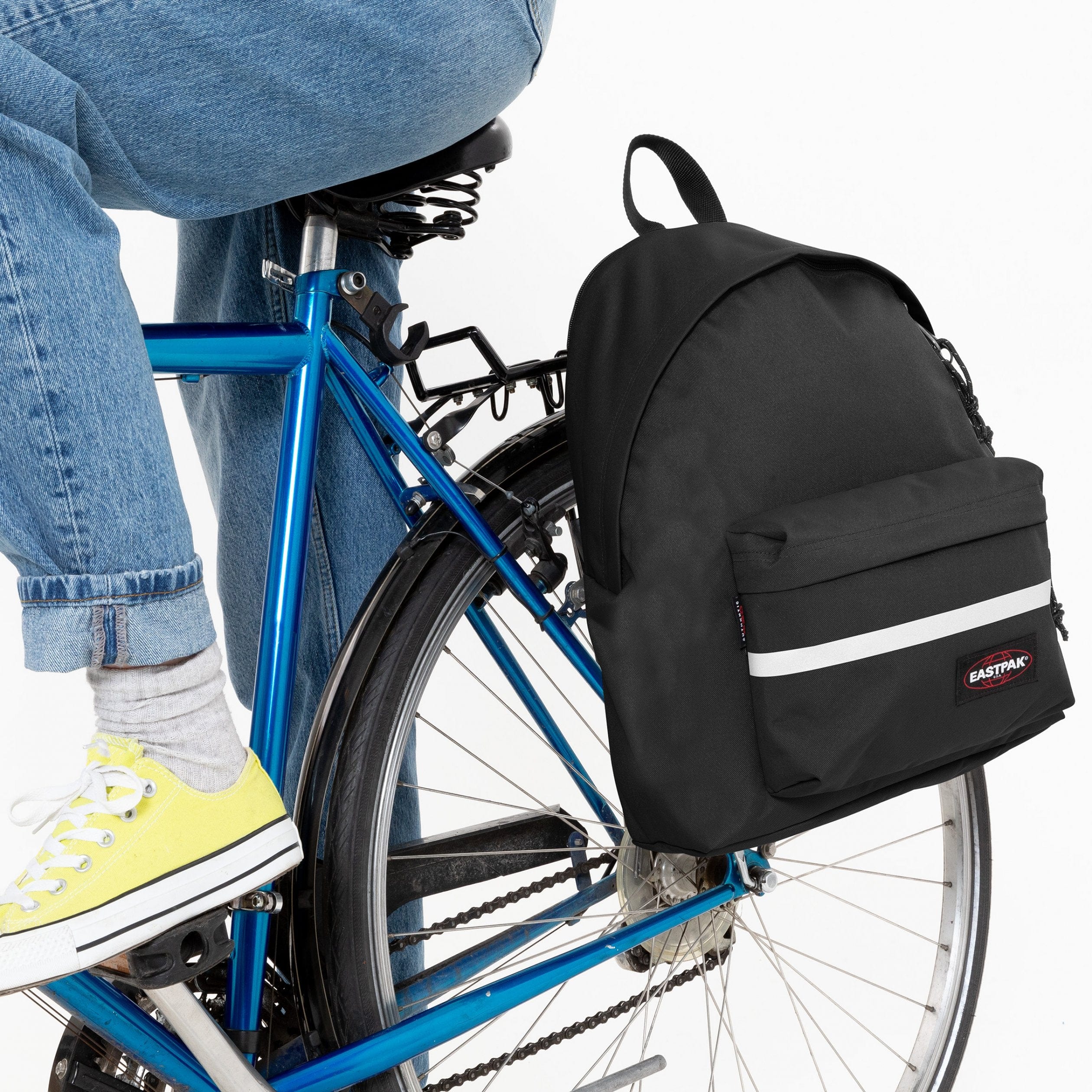 Order Eastpak-Padded Bike-Medium Backpack-Black-EK0A5BBK008 Now! | Jomla.ae