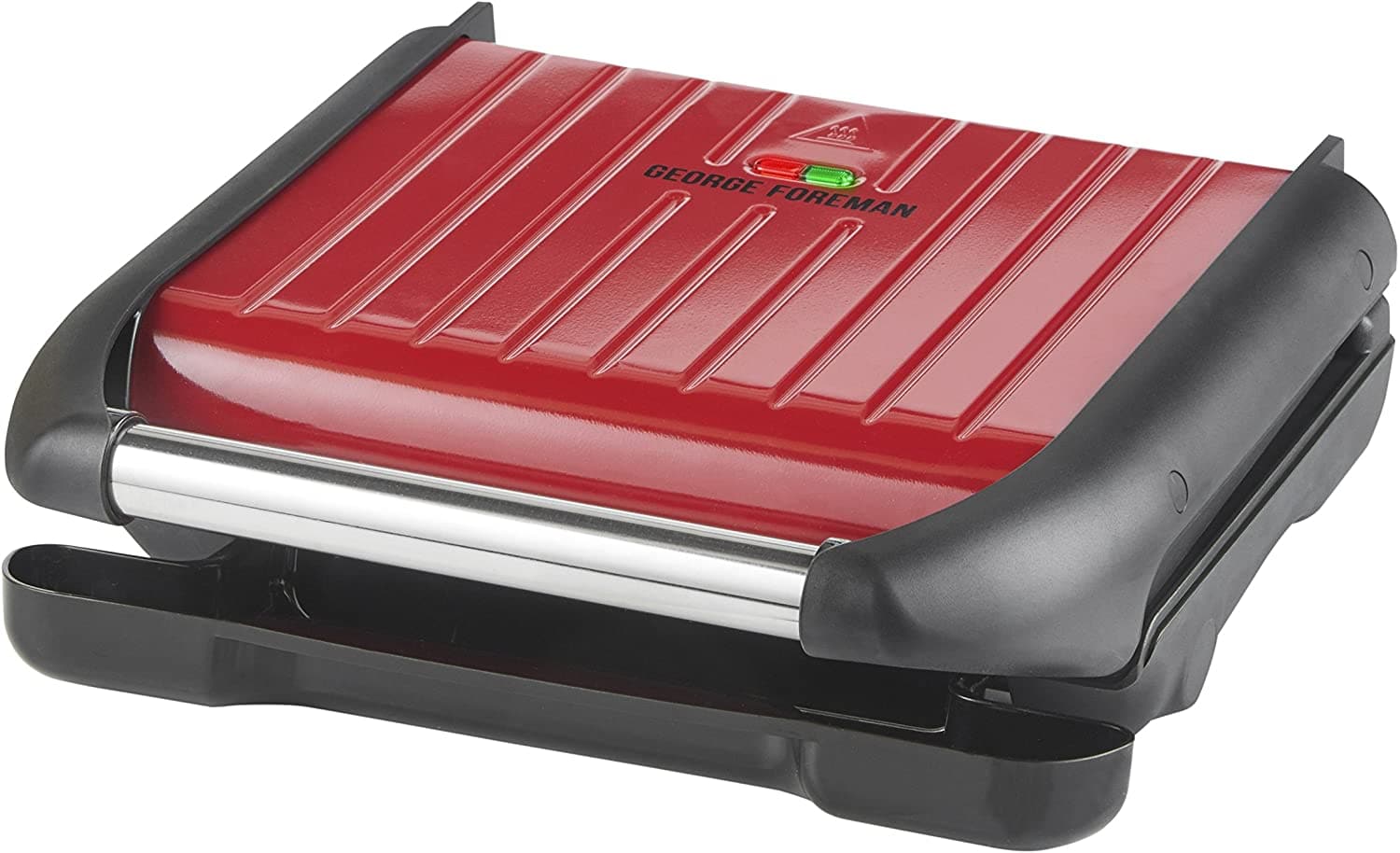 Order George Foreman Medium Steel Grill Family, Red 1650W - 25040 Now ...