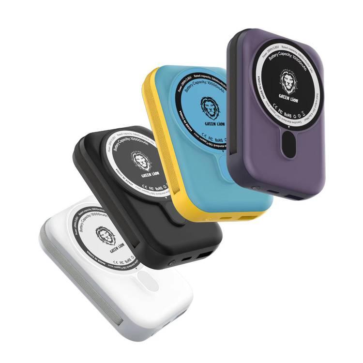 اطلب باور بانك 10000 مللي أمبير بنفسجي غرين ليون موناكو Green Lion ...