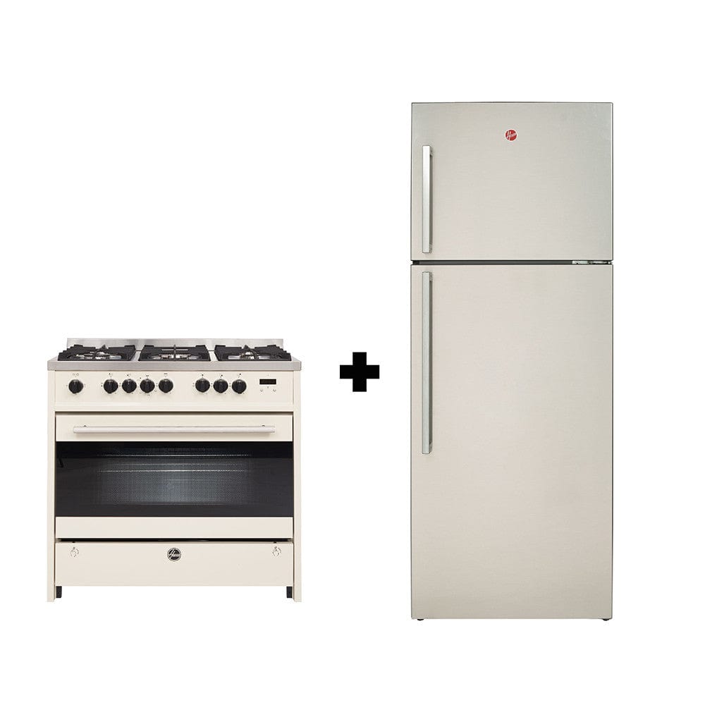 Order Hoover 90x60 Full Gas Cooker HGC-M95G-01CR + Hoover 600l Top ...