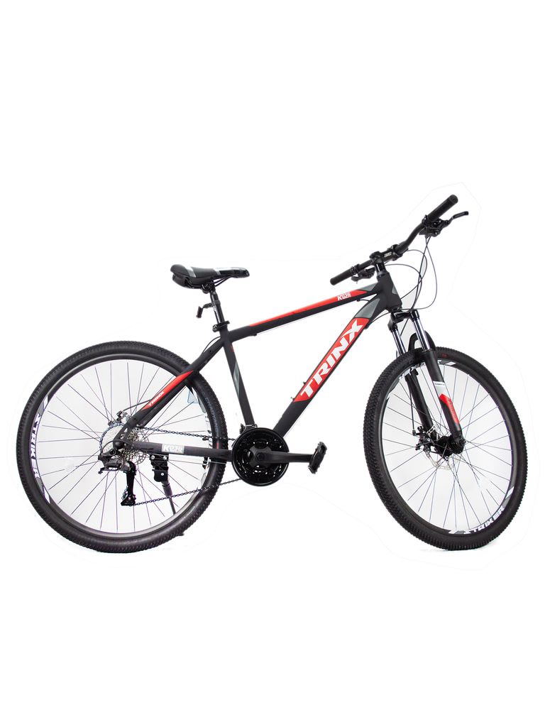 Trinx K036 27.5 Elite Bicycle Color Matt Black/Red/Grey | Jomla.ae