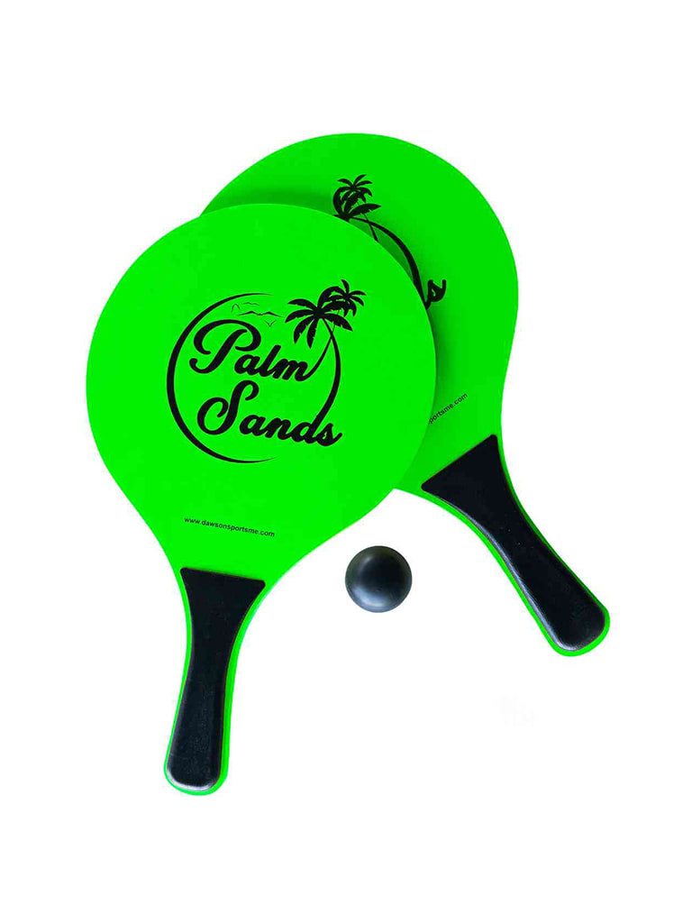 Dawson Sports Palm Sands Neon Paddel Set - MDF Color Green | Jomla.ae