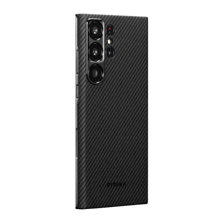 Pitaka MagEZ Case for Samsung Galaxy S23 Ultra - Black/Grey Twill ...