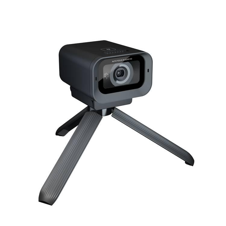 Porodo Gaming 2K 30fps Auto Focus Web Cam with in-built Mic and Tripod ...