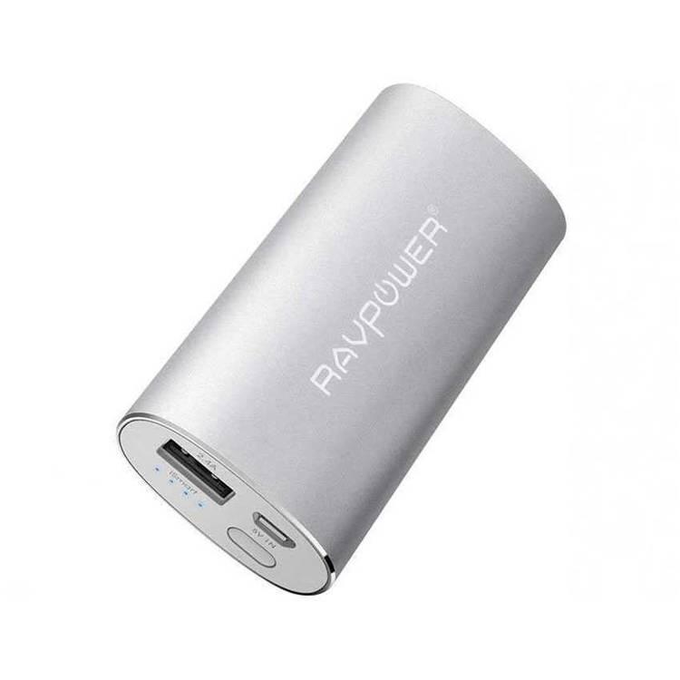 Order RAVPower 6700mAh Aluminum Power Bank - Silver ( Online Packaging ...