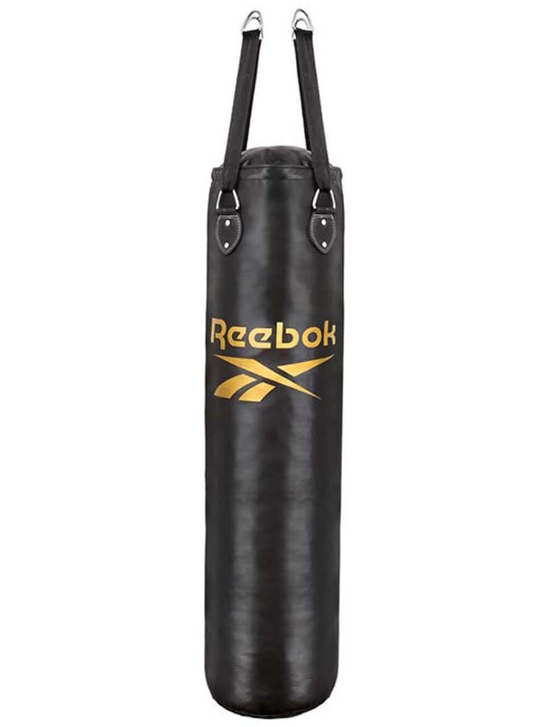 Order Reebok Fitness 4ft PU Punchbag - Black/Gold Now! | Jomla.ae
