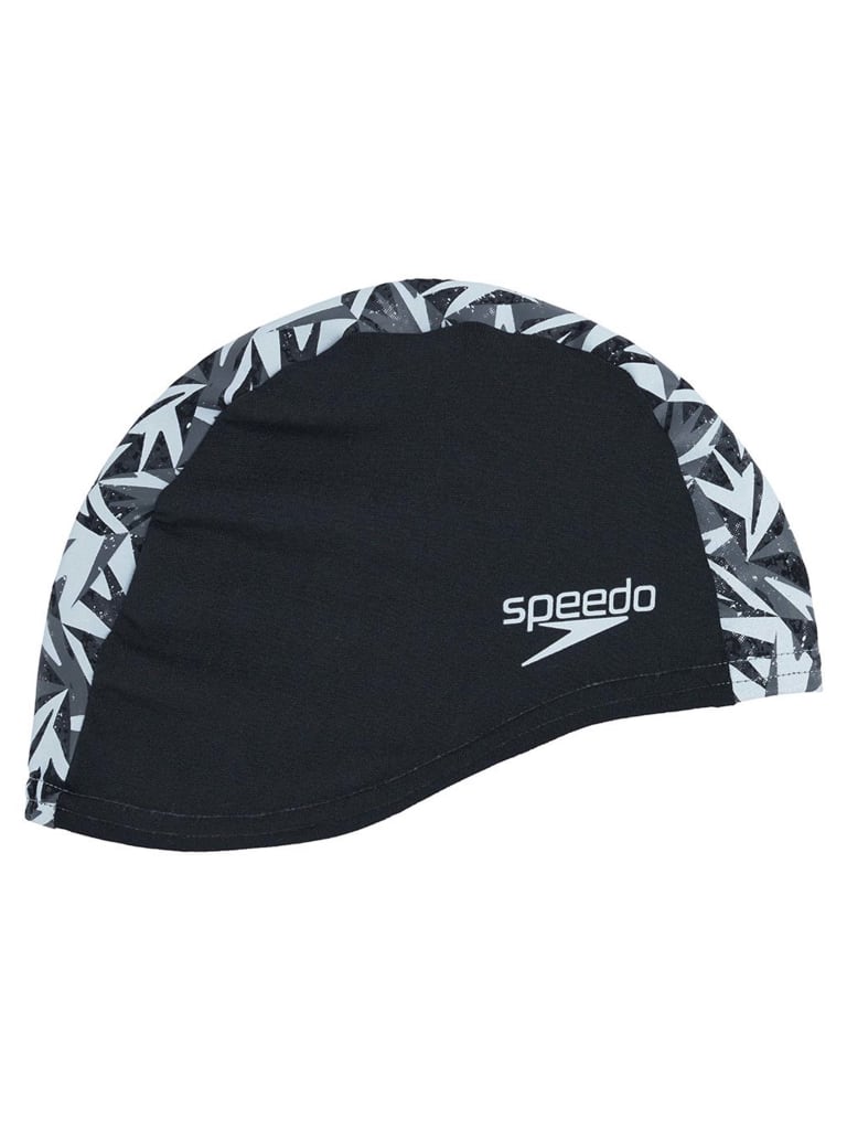 SPEEDO Boom Endurance + Swimming Cap Color Hyper Black/White/USA ...