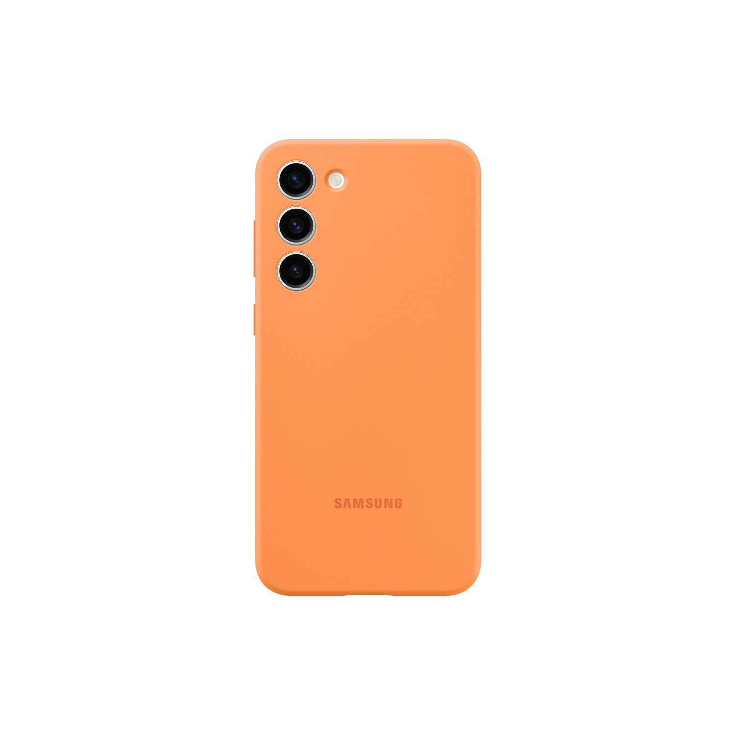 Order Samsung Galaxy S23+ Silicone Case - Orange Now! | Jomla.ae