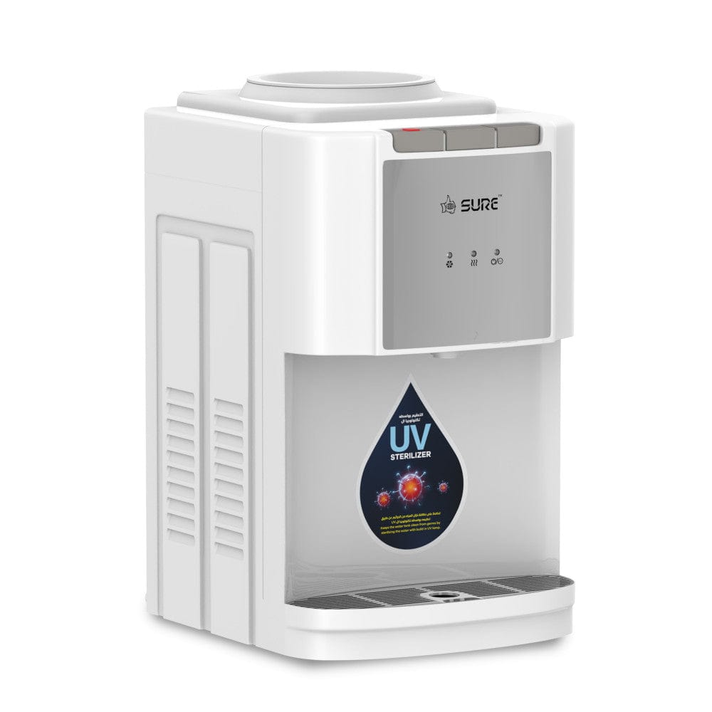 Order Sure Table Top Water Dispenser With UV STUV2210WS Now! | Jomla.ae