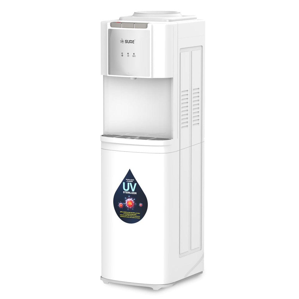 Sure Top Loading Water Dispenser With UV SCUV2210WS | Jomla.ae