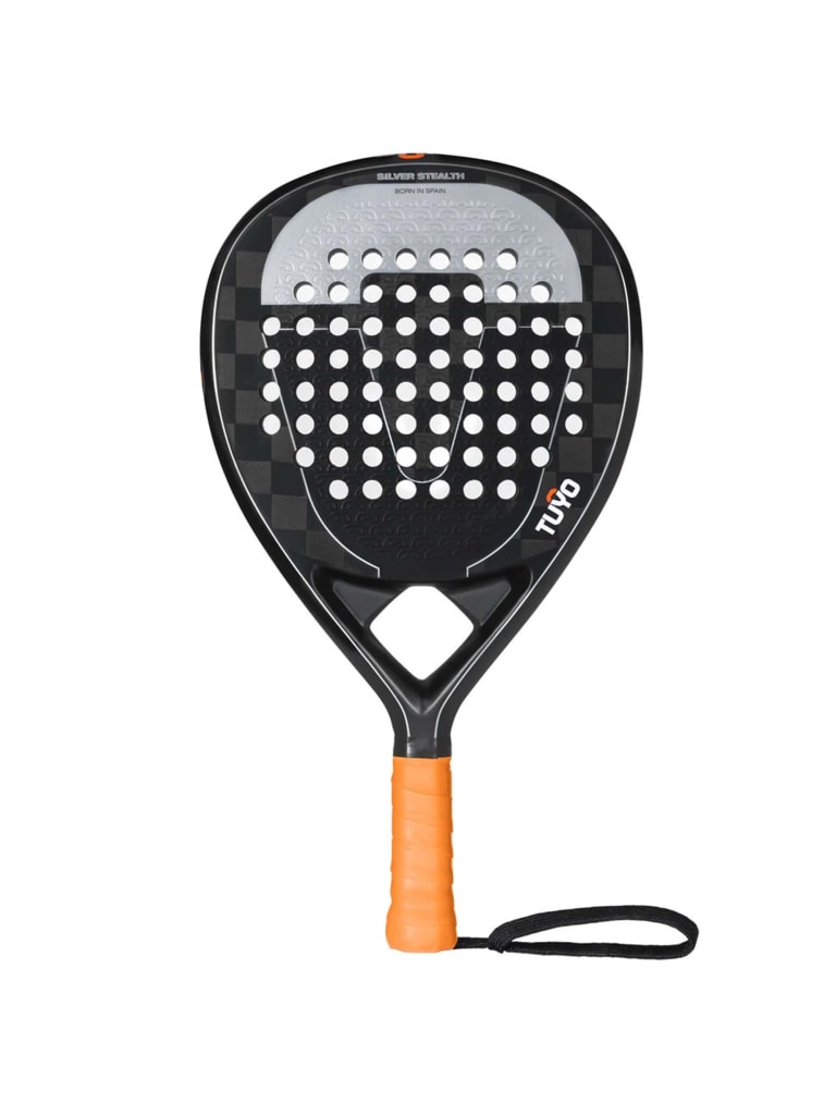 Order TUYO Silver Stealth Padel Racket Now! | Jomla.ae