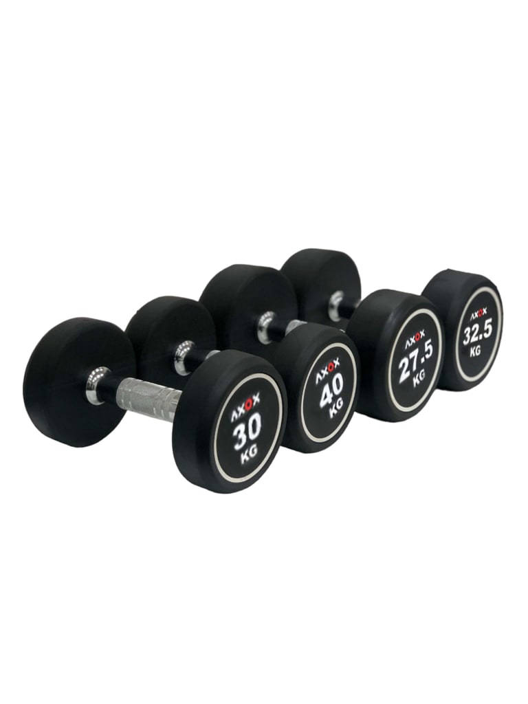 Order Axox Fitness Round Dumbbell Set 27.5-50 Kg Now! | Jomla.ae