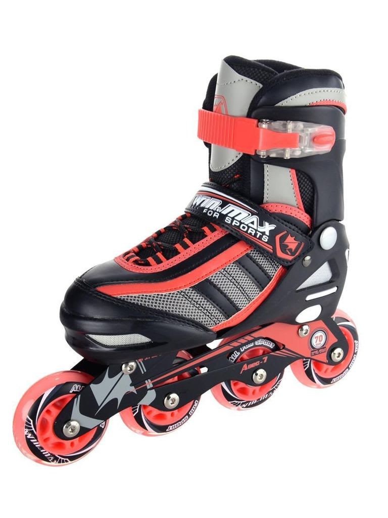 Order Winmax 2 In 1 Inline Skate with Aluminium Chassis Color RedSize L ...