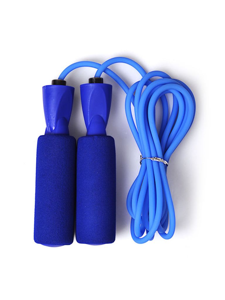Winmax Weighted Rubber Jump Rope Color Blue | Jomla.ae