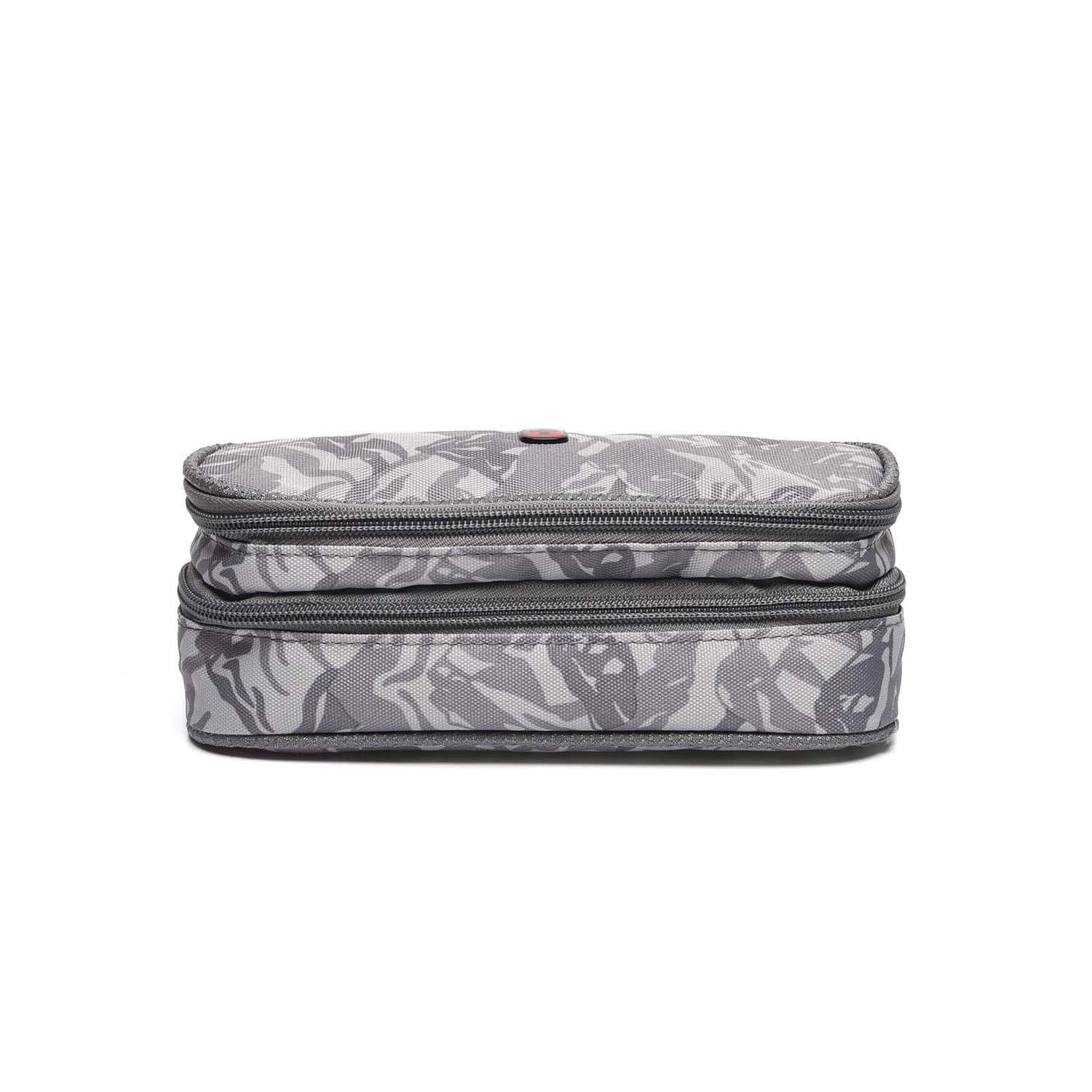 Wenger Two-Compartment School Pencil Case Grey School - 653112 | Jomla.ae