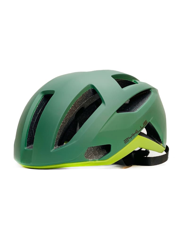 Zyklus Road Bike Helmet-Matte Green Size L/XL | Jomla.ae