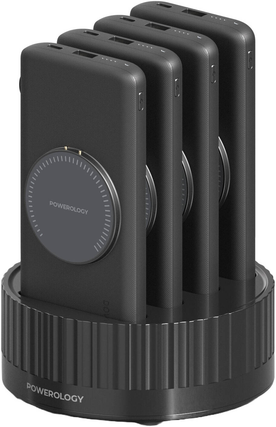 Order Powerology 4in1 Station 10000mAh PD 100W QC Wireless Power Bank ...