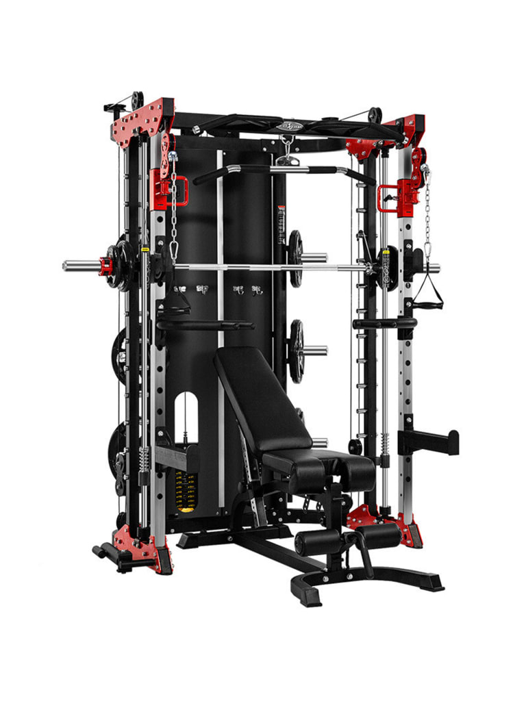 Generic S04 Dual functional Smith Machine | Silver | Jomla.ae