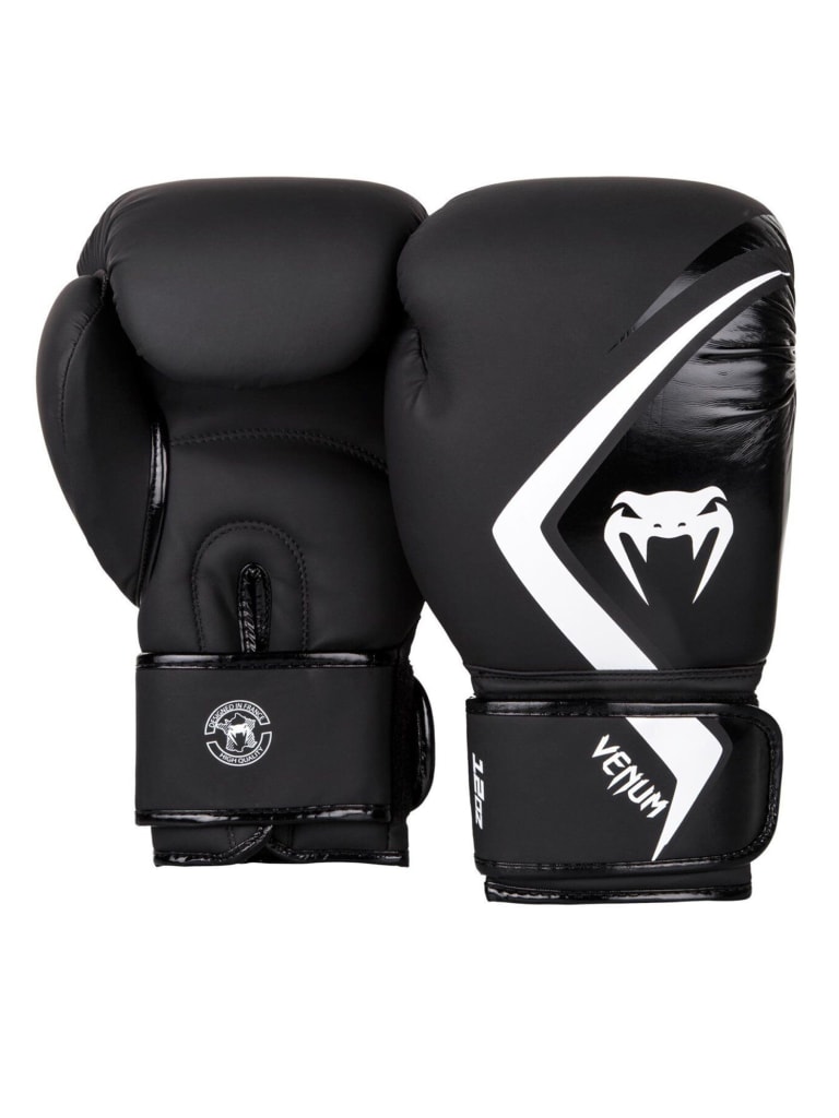 Order Venum Boxing Glove Contender 2.0 | Black Grey White | 16Oz Now! | Jomla.ae