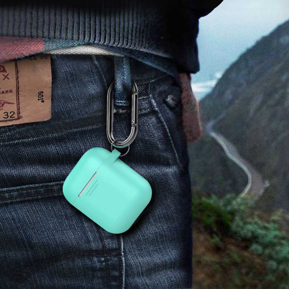 Order AhaStyle Premium Portable Keychain Silicone Case for Airpods ...