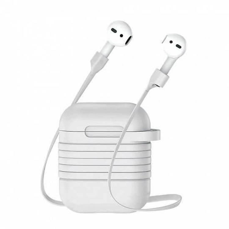 Baseus Silicone Case For Airpods Gray Jomlaae