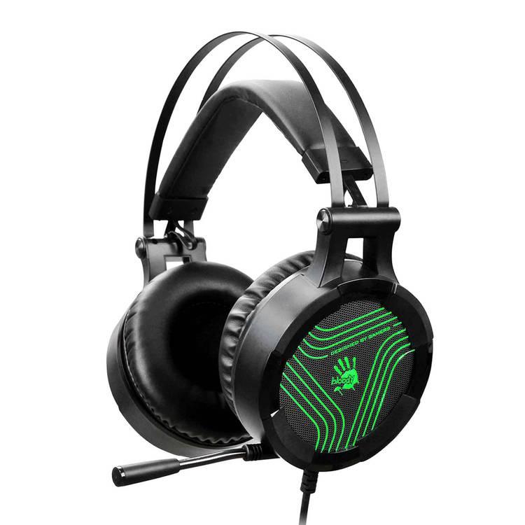 Order Bloody G530S Gaming Headset with Single Green Lightning - Black ...