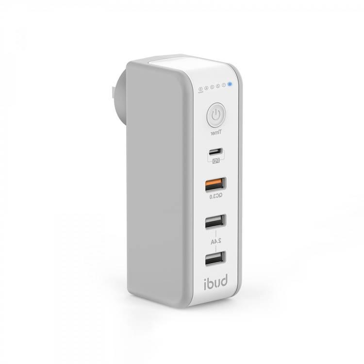 Order Budi Timer Charger PD Type Dual USB Charger 30W Now! | Jomla.ae