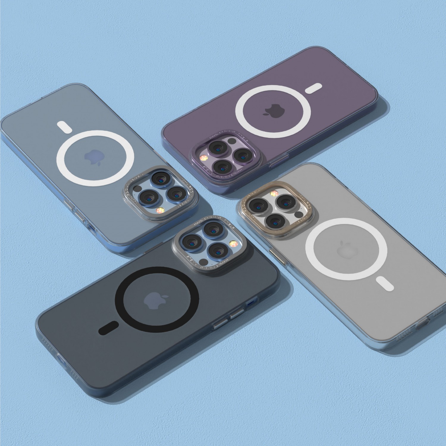 Order Comma Gold Armor Series Magnetic Case for iPhone 14 Pro Max (6.7 ...