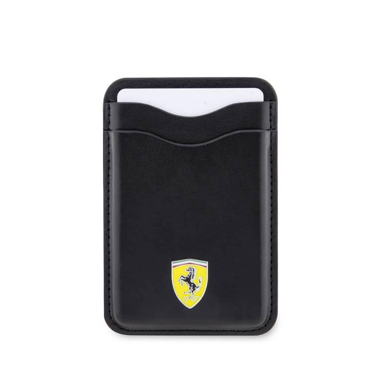 Order Ferrari Cardslot Magsafe PU Leather - Black Now! | Jomla.ae