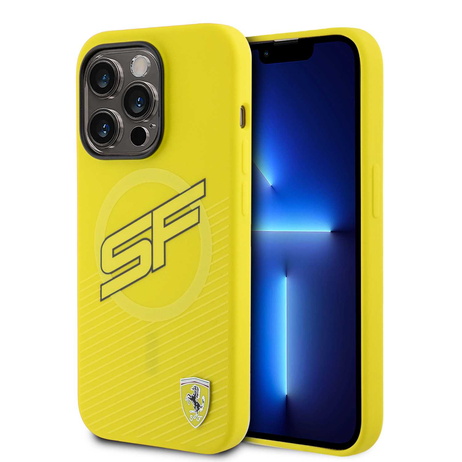 Order Ferrari Silicone Case with All Over SF Pattern for iPhone 15 ...