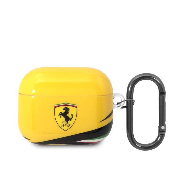 Order Ferrari TPU Airpods Case Cap Airpods 3-Yellow Now! | Jomla.ae