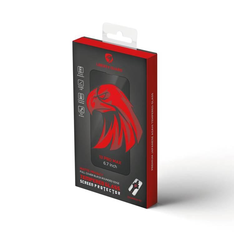 Order Liberty Guard 2.5D Matte Privacy Full Cover Rounded Edge Screen ...