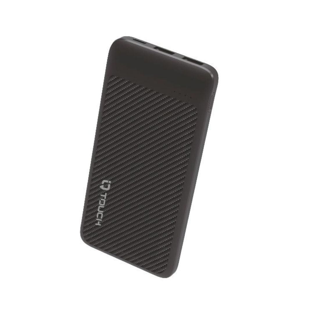 Order IQ Touch 10000mAh Carbon Fiber Power Bank Now! | Jomla.ae