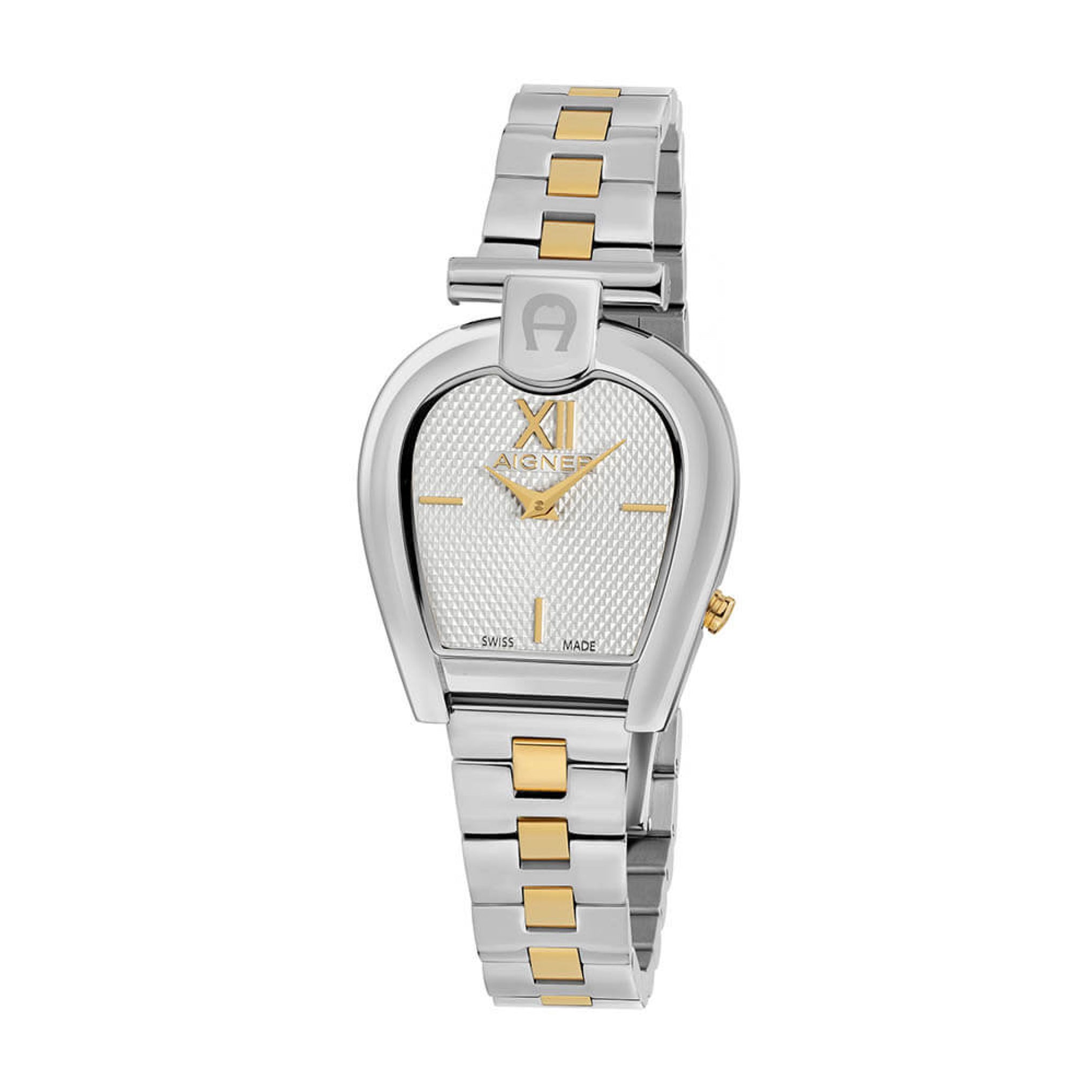 Order Aigner Women's Sassari Silver Gold Stainless Steel Watch ...