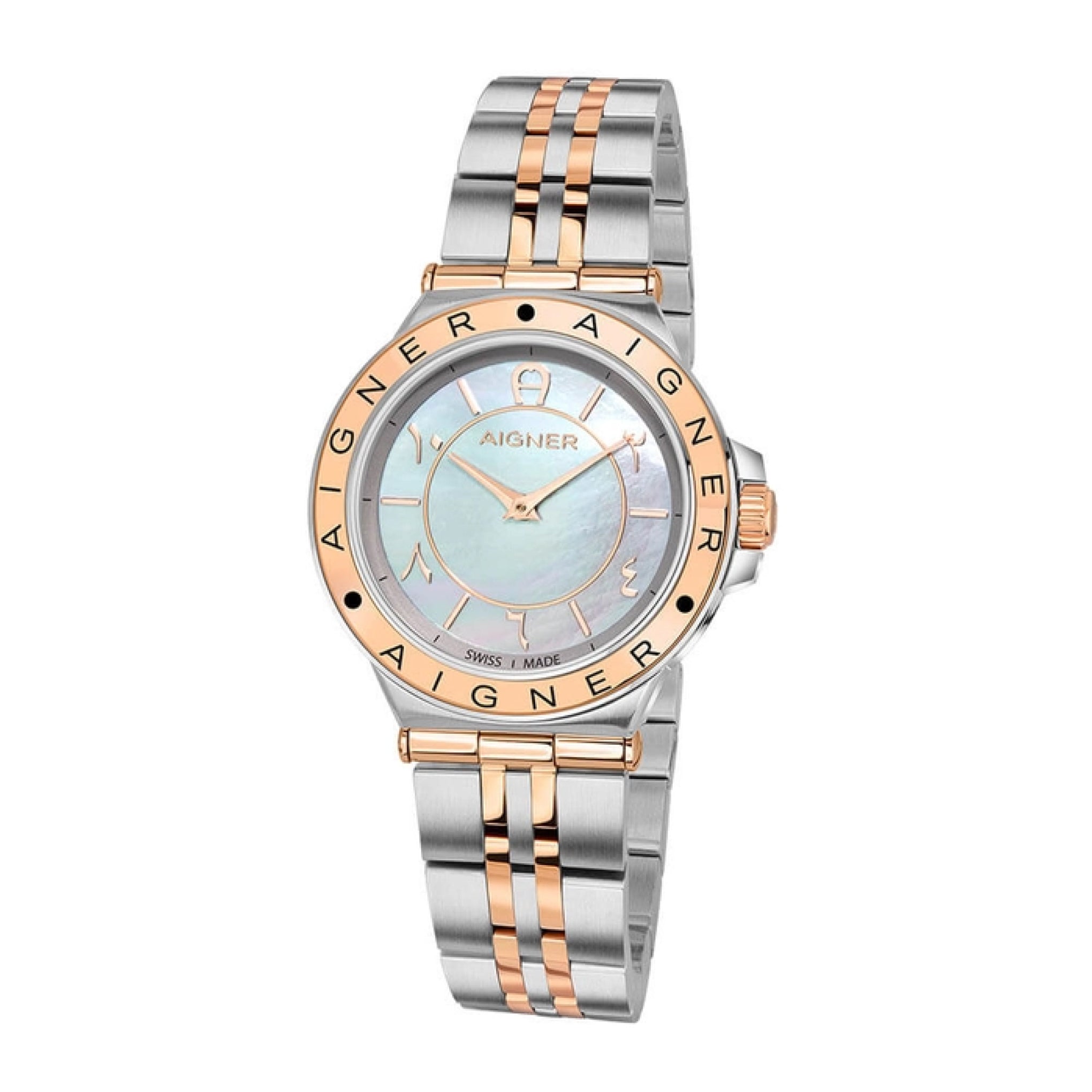 Order Aigner Women's Trieste Swiss Made Mother Of Pearl Dial Watch ...
