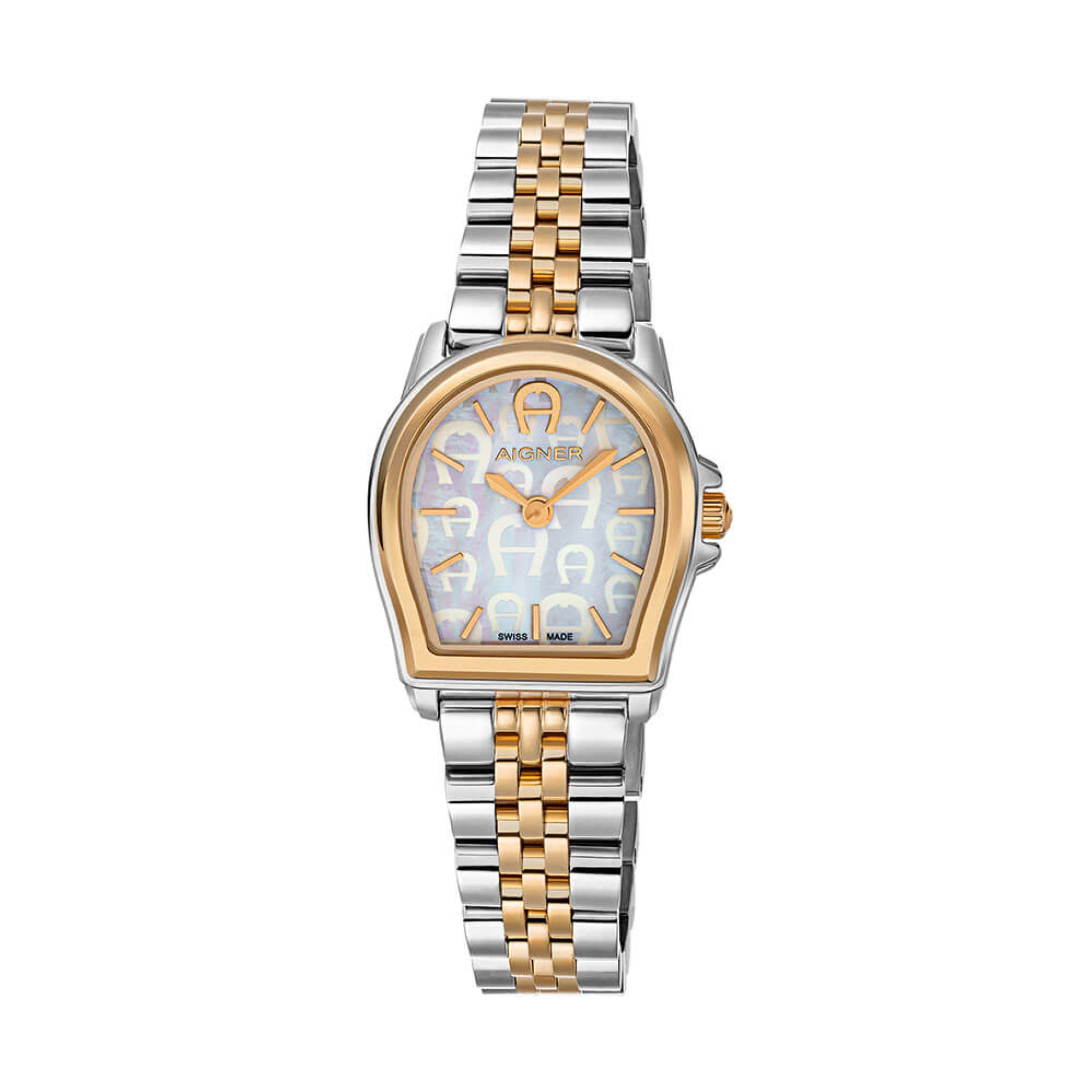 Order Aigner Women's Verona Swiss Made Silver & Rose Gold Watch ...