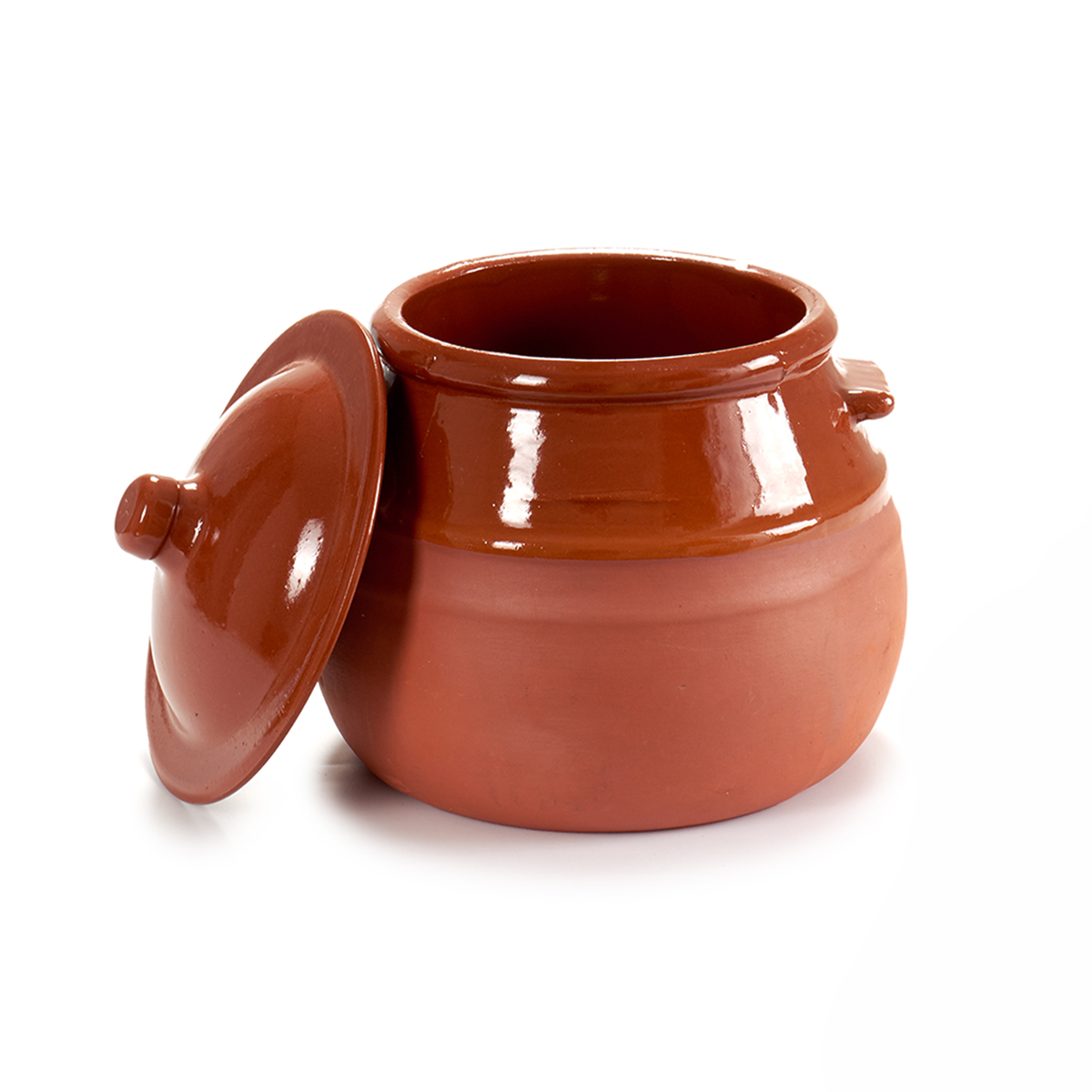 Order Arte Regal Brown Clay Belly Cooking Pot 2 Liter Now! | Jomla.ae